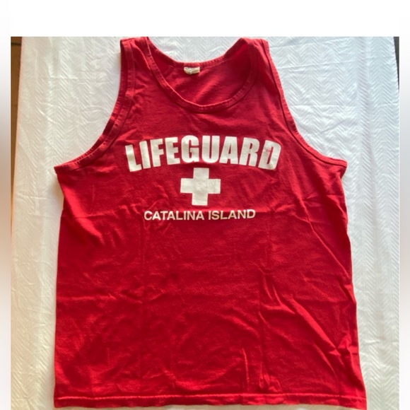 Shirts | Catalina Island Lifeguard Tank Top | Poshmark